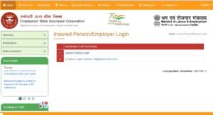 ESIC Employee Login - ESICBihar