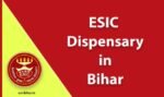 ESIC Dispensary in Bihar - ESICBihar